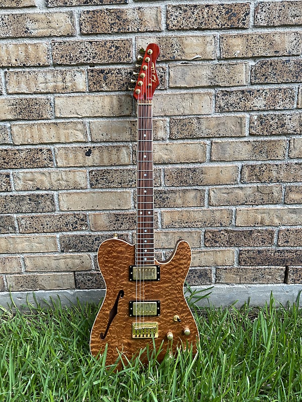 Kurt Wilson Thinline HH - Amber Stain | Reverb