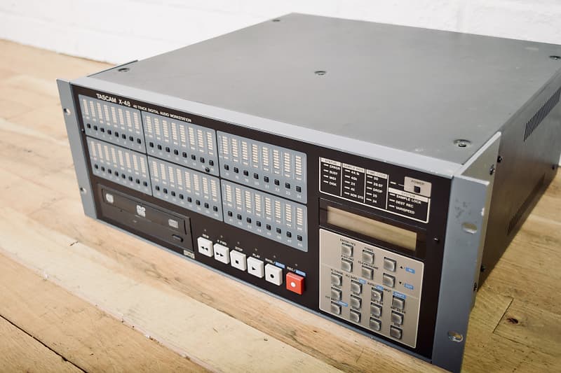 Tascam X-48 track digital audio workstation recorder in | Reverb