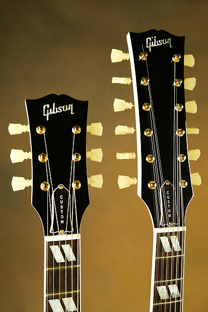 Gibson EDS-1275 Lefty Alpine White Left Handed Double Neck | Reverb UK