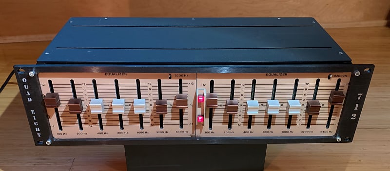 Quad Eight 712 Graphic EQ - PAIR - | Reverb
