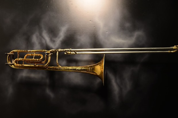 King 3B F-Trigger Trombone With Original Hardshell Case | Reverb