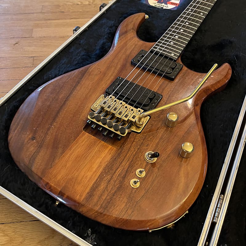 Carvin DC127 with Floyd Rose - 1991-1993 All Koa | Reverb