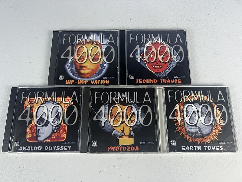 E-MU Systems Esi4000 formula 4000 Sound Library 5 disk emu | Reverb