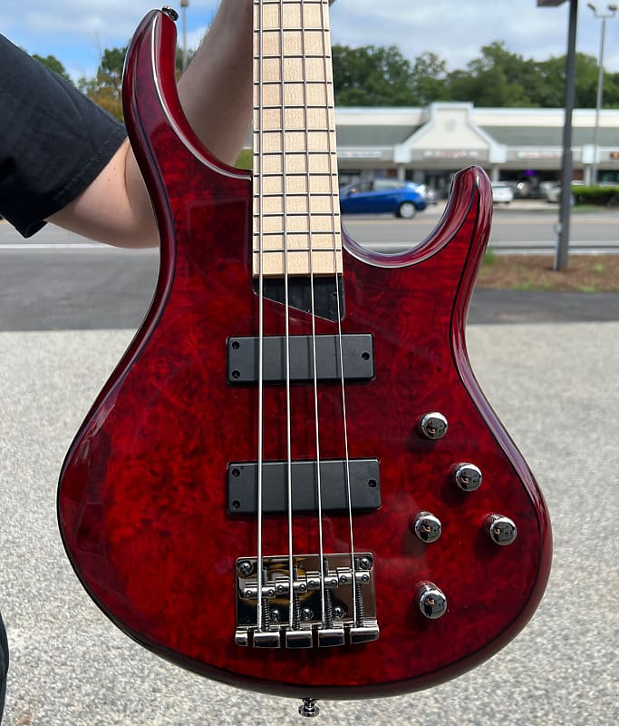 MTD Kingston Z - 4 String Bass, Trans Cherry, Kingston | Reverb