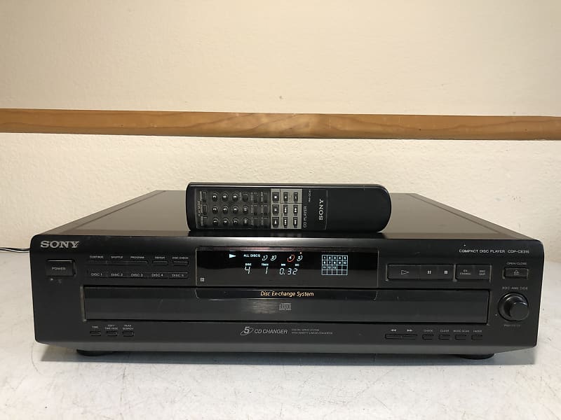 Sony CDP-CE315 CD Changer 5 Compact Disc Player HiFi Stereo | Reverb