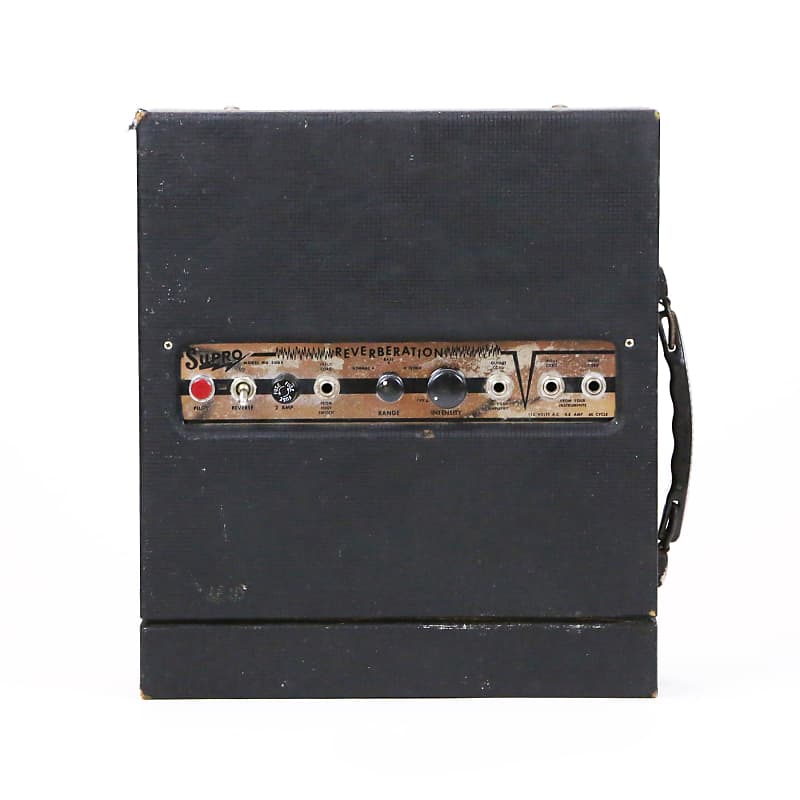1964 Supro 500-R Reverberation Unit 500R Vintage Tube | Reverb