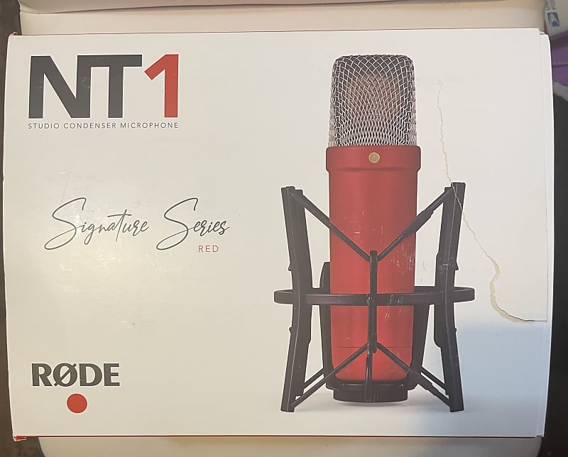 Rode NT1 Signature Series Condenser Microphone with SM6 | Reverb
