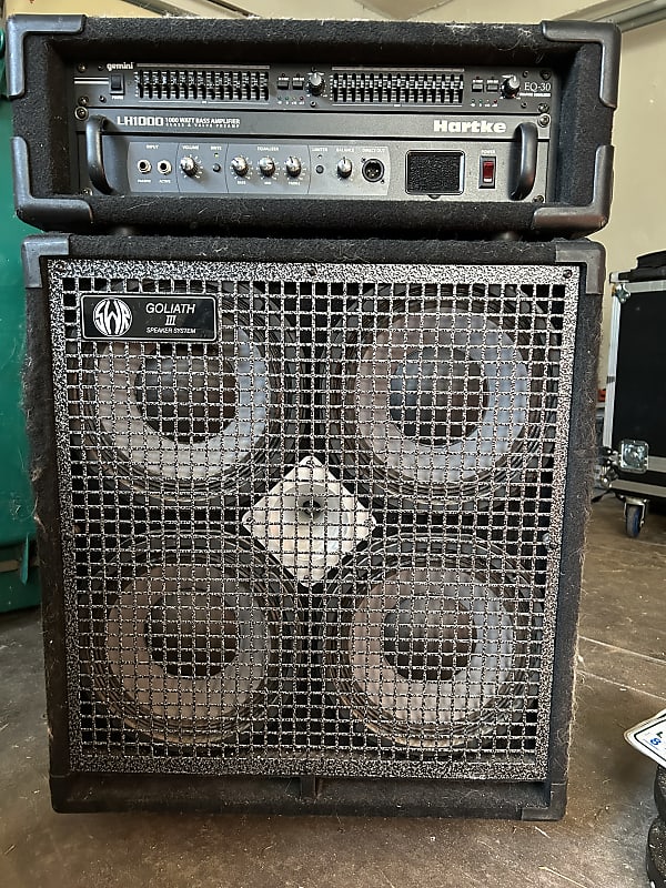 Hartke LH1000 1000 Watt Bass Amp w/ SWR Goliath III 700W Cab | Reverb
