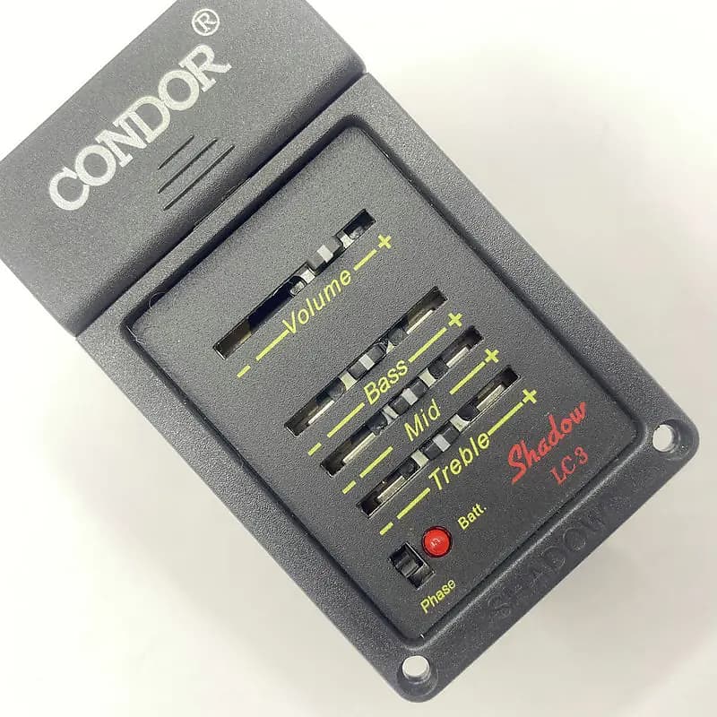 Condor Acoustic Electric Guitar Shadow LC-3 EQ Equalizer 3 | Reverb UK