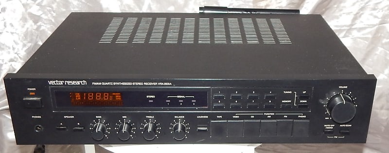Vector Research VRX-3500A vintage stereo analog receiver | Reverb