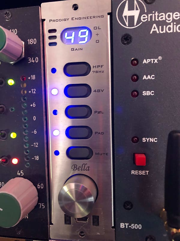 Prodigy Engineering Bella Mic-Preamp with Cinemag | Reverb