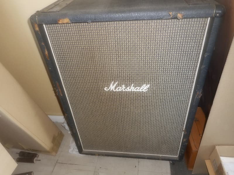 Marshall Amplifier Cabinet 1969-1972 - black/black | Reverb