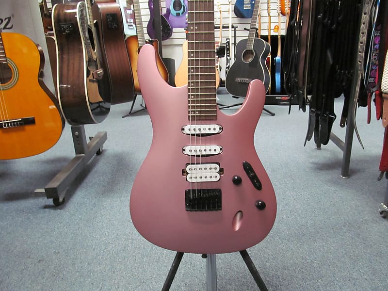 Ibanez S561-PMM Pink Gold Metallic Matte Electric Guitar | Reverb