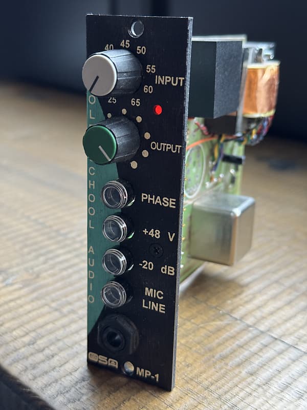 Old School Audio MP1-C 2002 - Black and Green | Reverb