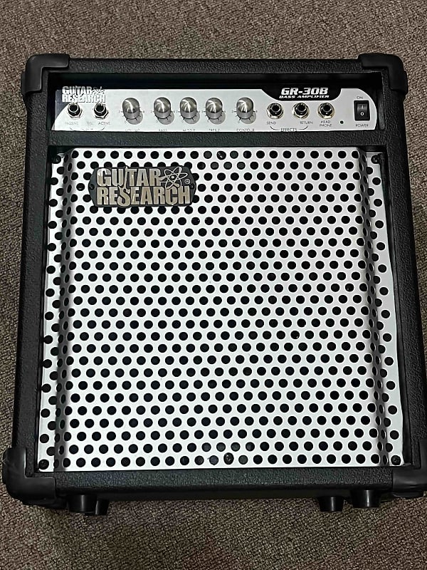 Guitar Research GR-30B Bass Amp with 30 Watt 8 ohm 10" | Reverb