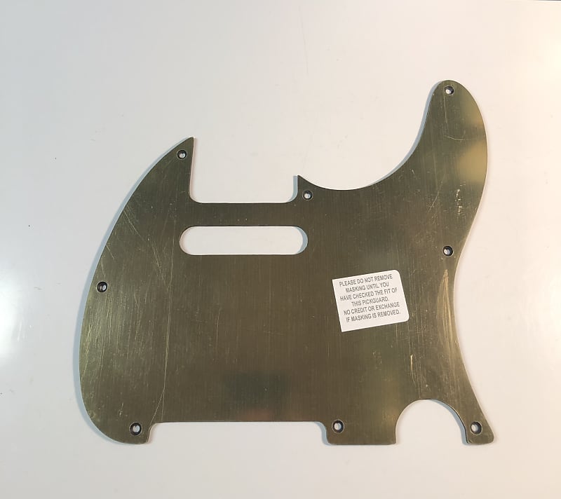 NOS G&L ASAT Classic Pickguard by Chandler 2023 - Brushed | Reverb