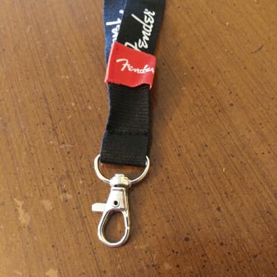 Official Fender Guitars Lanyard Keyring 17" | Reverb