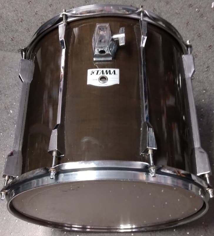 Tama 14" Rockstar Pro Rack Tom 90s Transparent Brown Lacquer | Reverb
