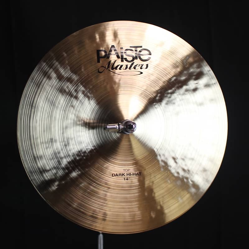 Paiste 14" Masters Dark Hi Hats - 757g/1176g (video demo) | Reverb