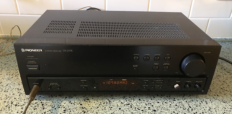 Super Clean Pioneer SX-255r Stereo AM FM Receiver w Manual - | Reverb
