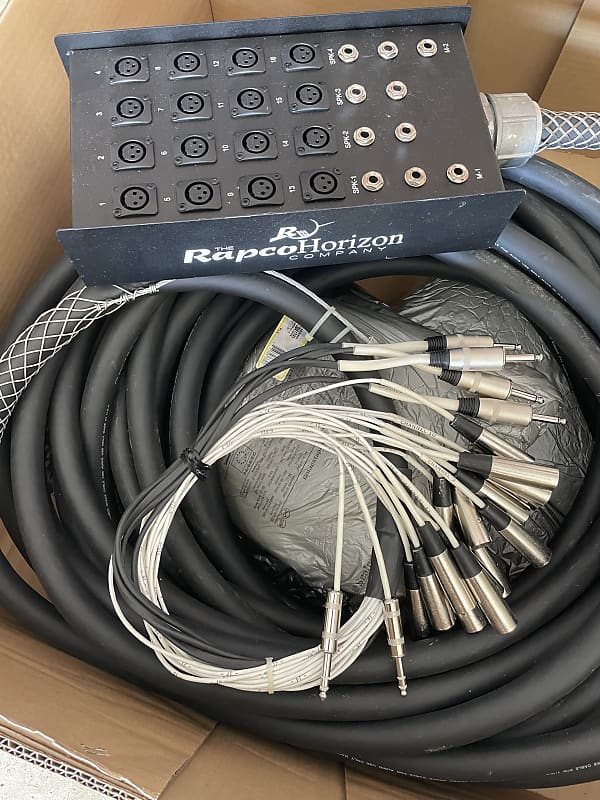 Rapco Horizon 100 ft Power Snake Cable 16 Channel | Reverb