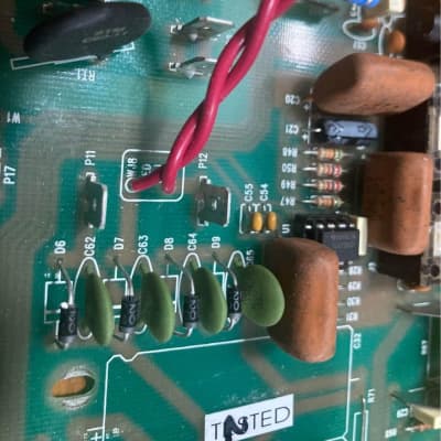 Fender Hot Rod Deluxe circuit boards with fresh recap and | Reverb