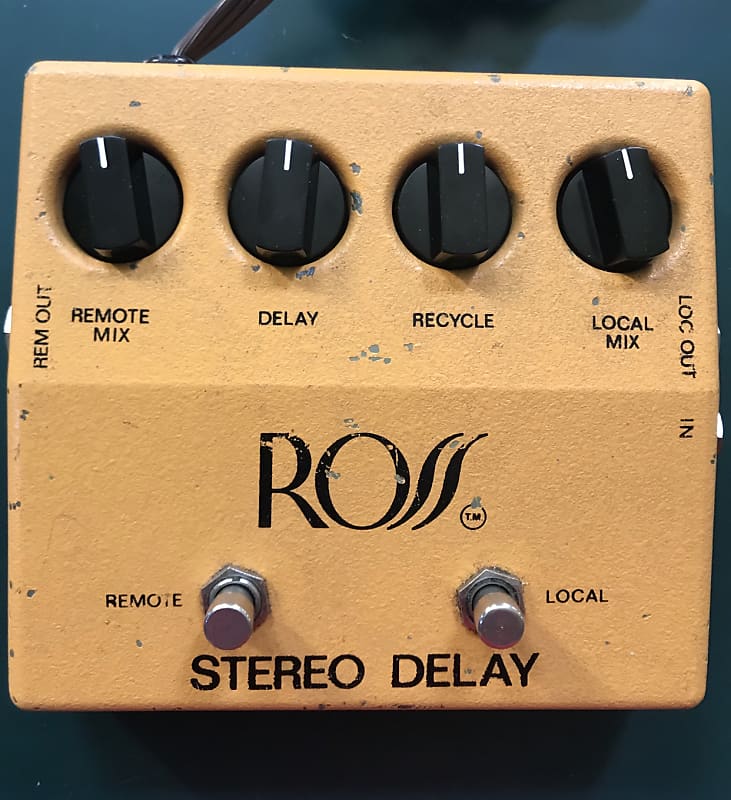 Ross Analog Stereo Delay R80 | Reverb