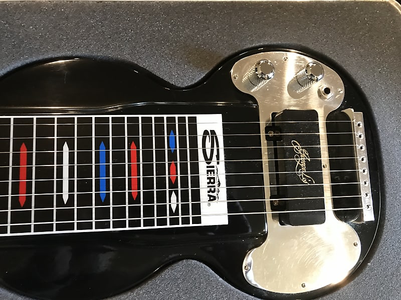 Sierra Lap Steel Guitar - 8 string - Black - Like New ! | Reverb