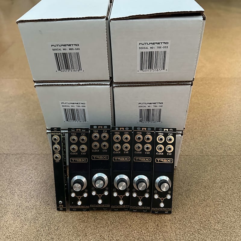 Future Retro Trax (5 units) plus MIDI Bus | Reverb