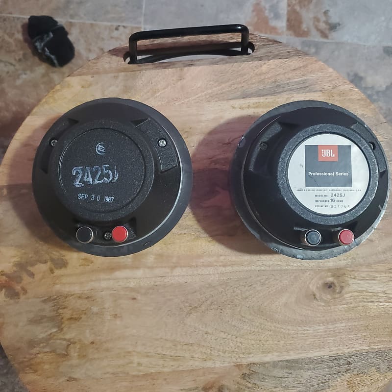 JBL 2425j 80's - Black | Reverb