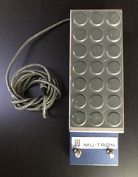 RARE: Mu-Tron Opti-Pot C-100 Control Pedal for Mu-Tron | Reverb