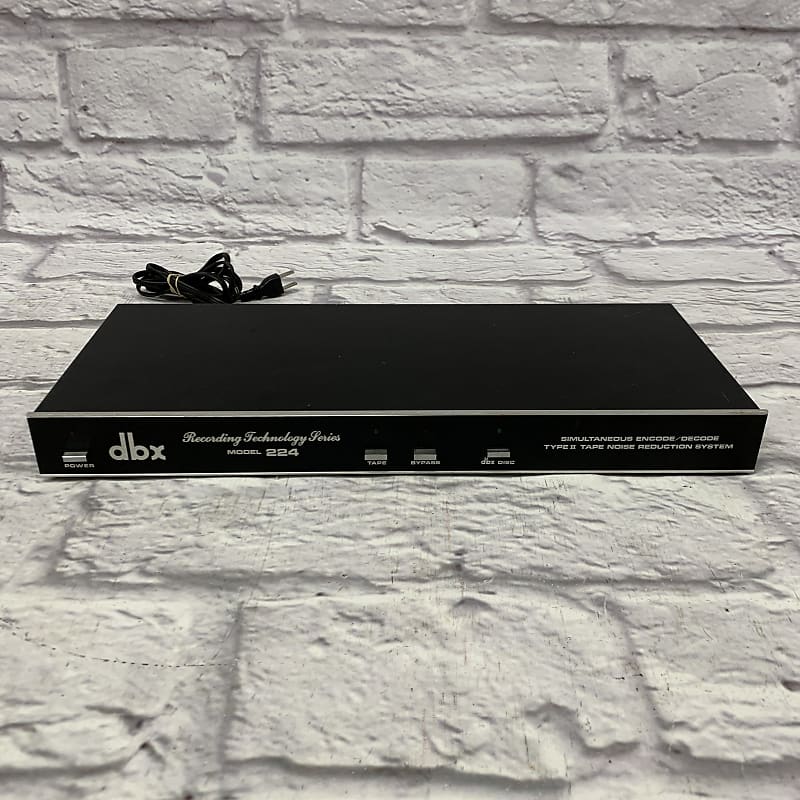 DBX Model 224 Type II Tape Noise Reduction System | Reverb
