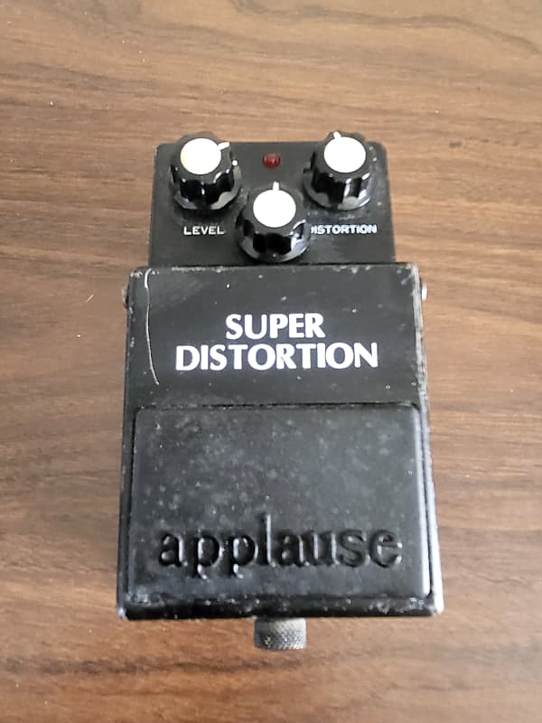 Applause Super Distortion 1980s-1990s - Black | Reverb