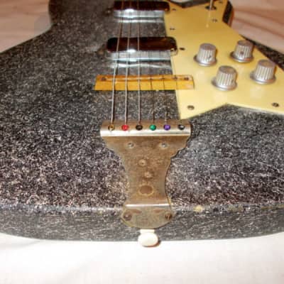 1958 Kay K4144 Sizzler *Gray / White Spatter* Rare | Reverb