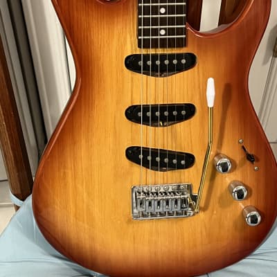 Samick LK-15DOS/OS Guitar Orange/Sunburst Indonesia With | Reverb