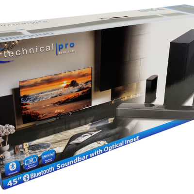 Technical Pro 4.1 Bluetooth Soundbar+Wireless | Reverb