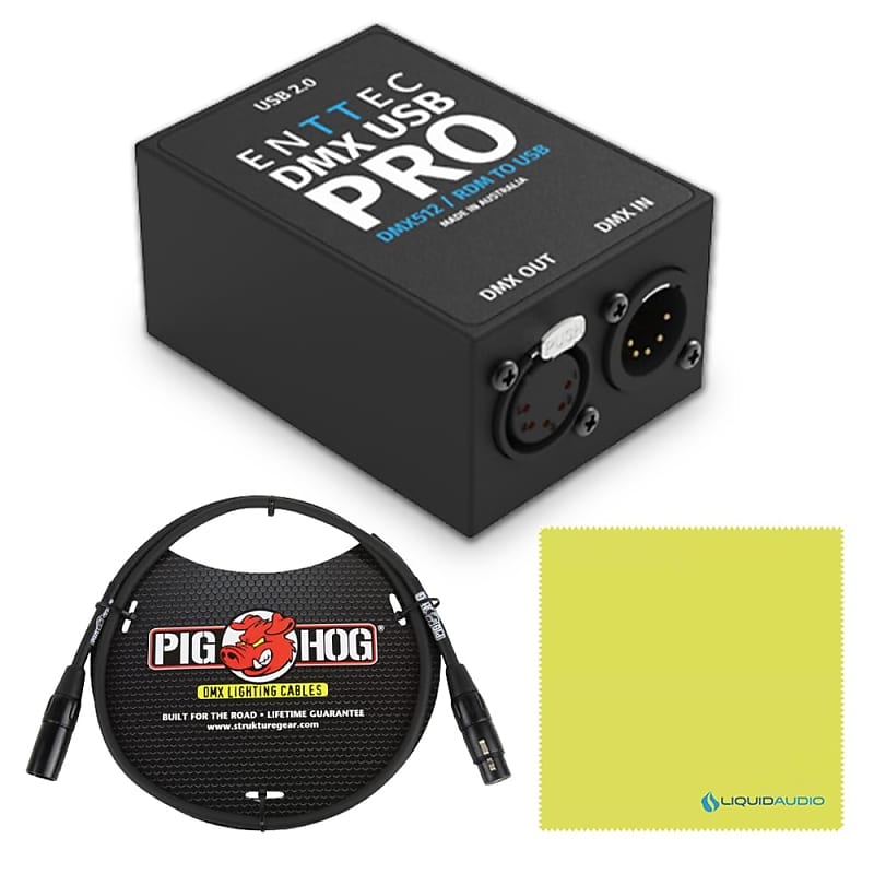 Enttec DMX USB PRO 70304 RDM Lighting Controller Interface | Reverb