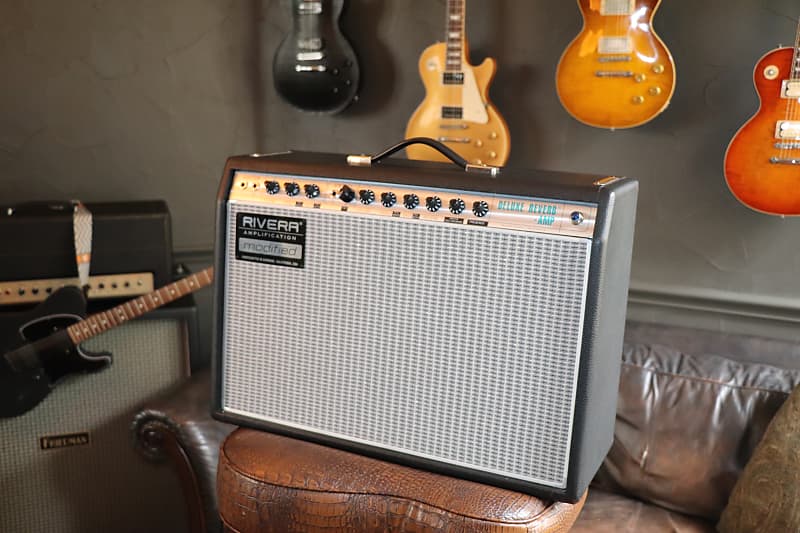 Fender '68 Custom Deluxe Reverb (modded by Paul Rivera) | Reverb