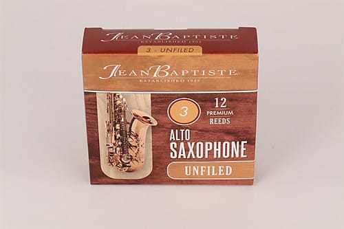 Jean Baptiste Unfiled Alto Saxophone Reeds (2)(New) | Reverb