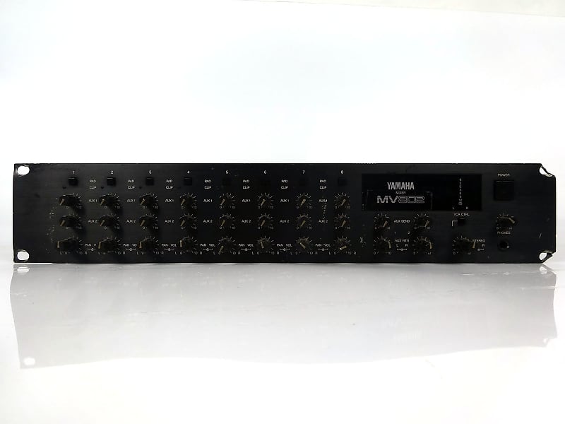 YAMAHA MV802 8 Channel Rack Mount Line Mixer | Reverb