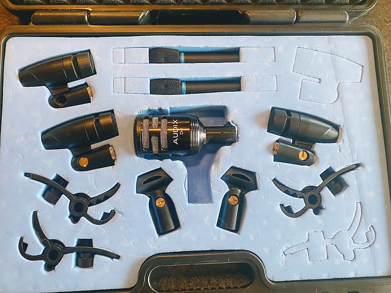 Apex DP6 drum mic kit with Audix D6 upgrade | Reverb