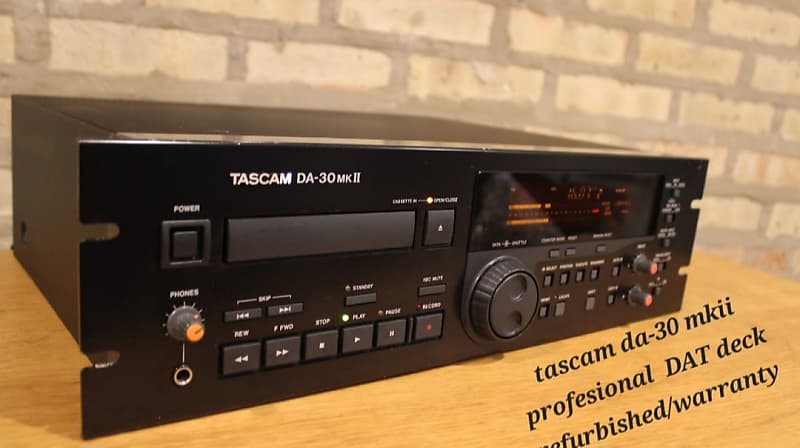 TASCAM DA30 professional DAT deck fully functional | Reverb