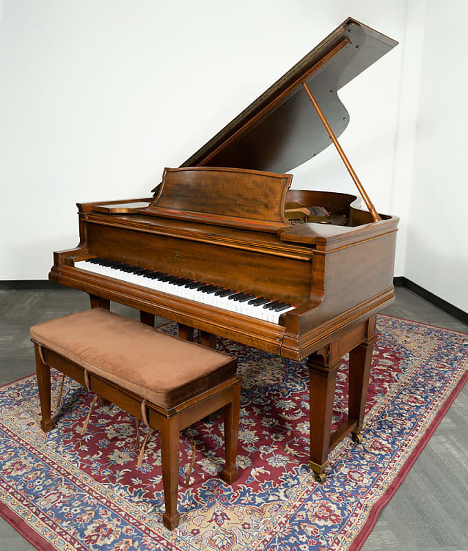 Steinway 5'10" Model O | Mahogany | SN: 186754 | Reverb