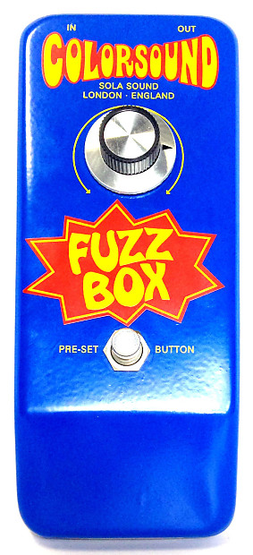 Used Sola Sound Colorsound Fuzz Box, Excellent Condition | Reverb