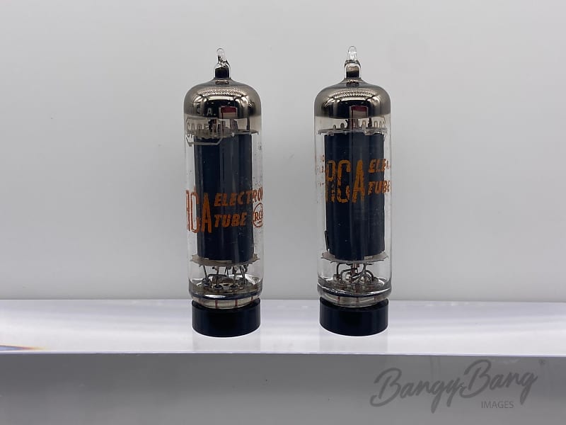 Matched Pair RCA 6AQ5/6005/6V6 Power Pentode Amplifier Audio | Reverb