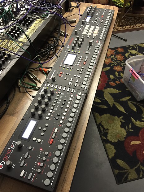 Elektron Dark Trinity 2015 Black Analog Four, Octatrack, | Reverb