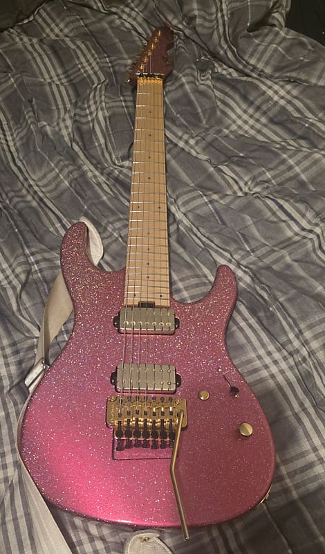 ESP M7 - Pink sparkle | Reverb