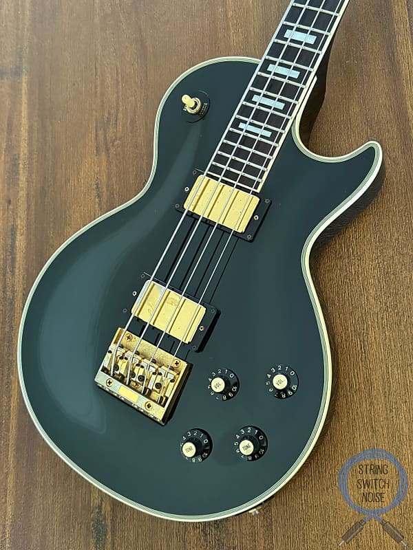 Greco Les Paul Bass, Ebony (Black), EGB-850, MIJ, 1990 | Reverb