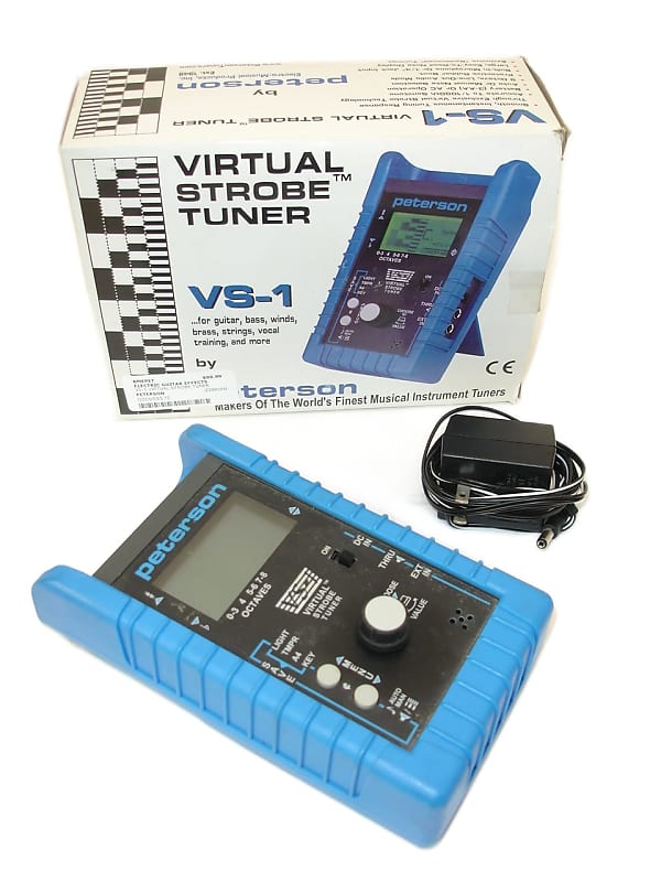 Peterson VS-1 Virtual Strobe Tuner w/ Power Supply | Reverb