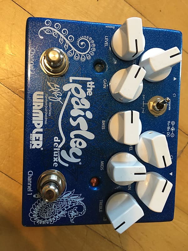 Wampler Paisley Drive Deluxe 2019/2020 Blue | Reverb